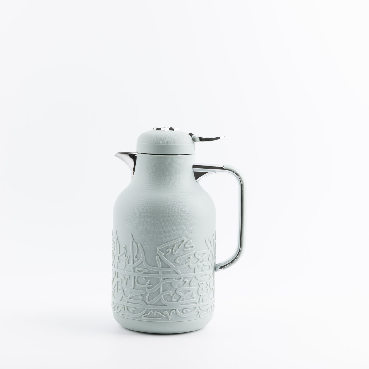 Jiwar - Vacuum Flask / Thermos - Green mint & Silver – Otantik Home